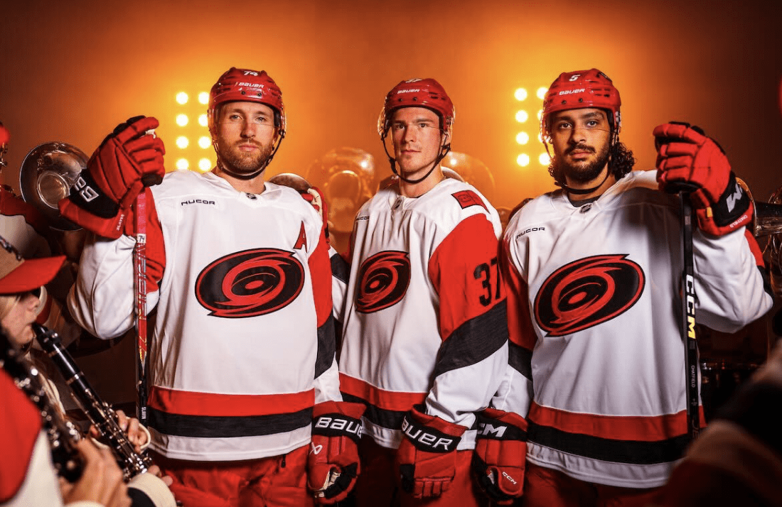 Hurricanes unveil new road uniforms inspired by Stadium Series jersey