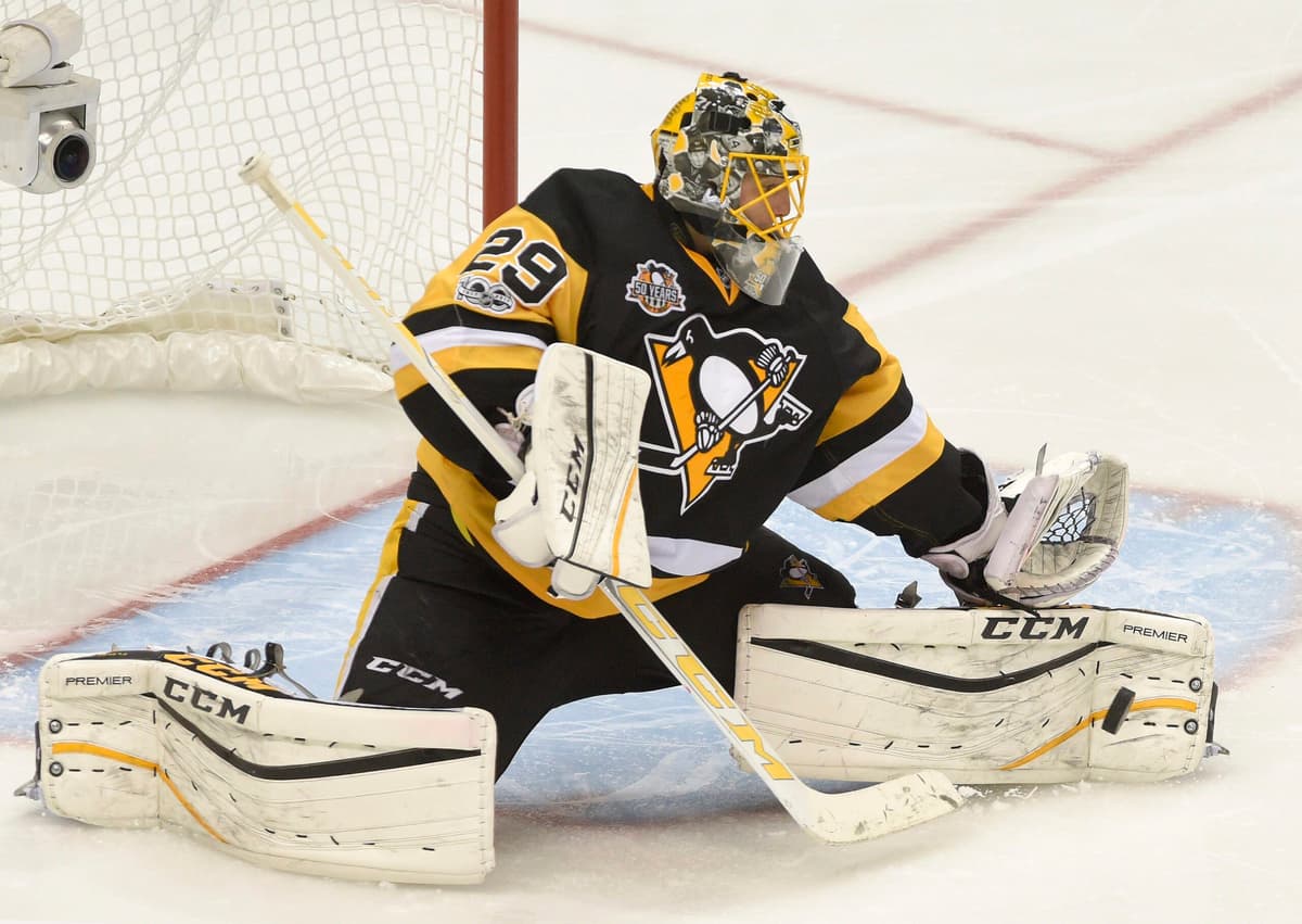 Penguins sign Marc-Andre Fleury to tryout contract