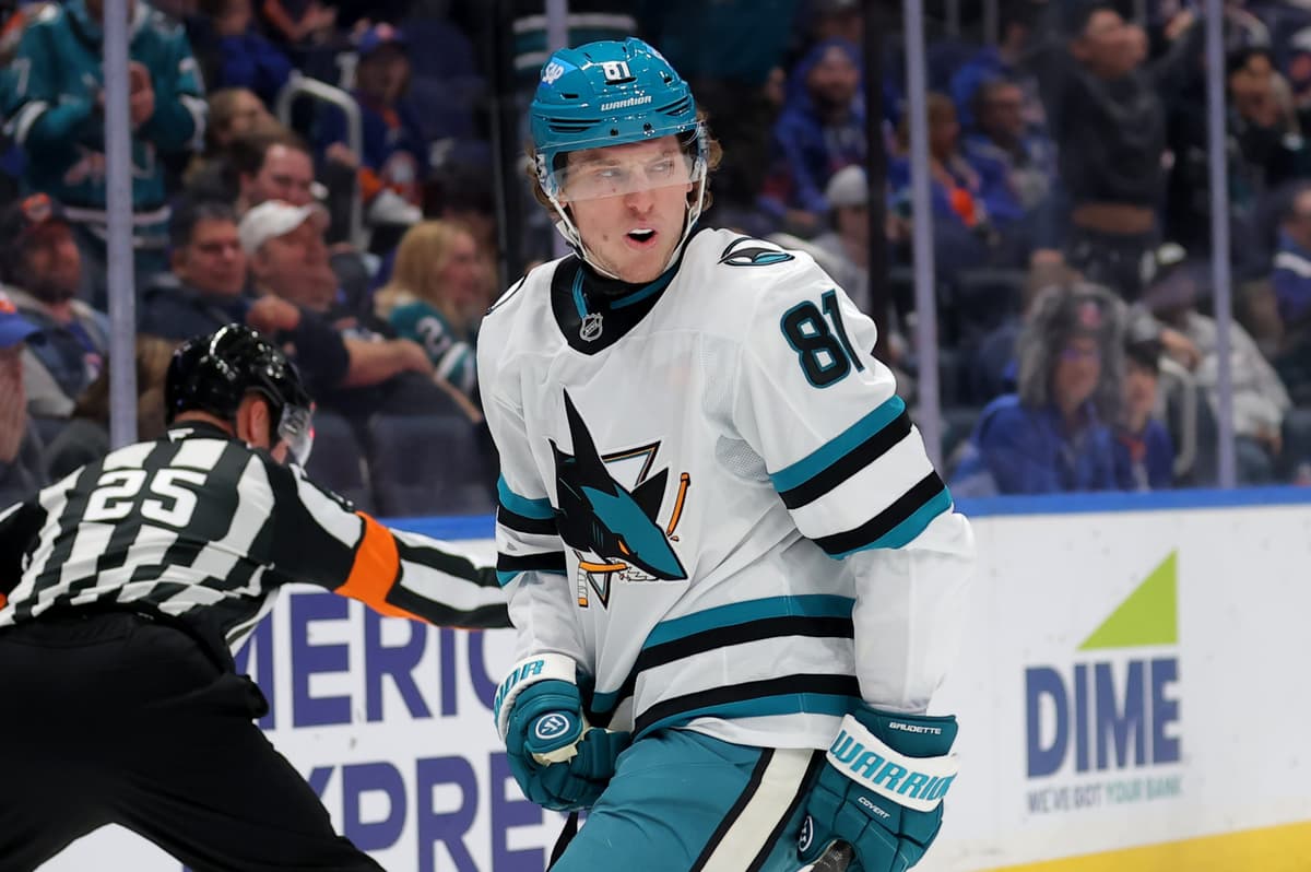 Sharks’ Gaudette available against Stars, Dellandrea questionable with ...