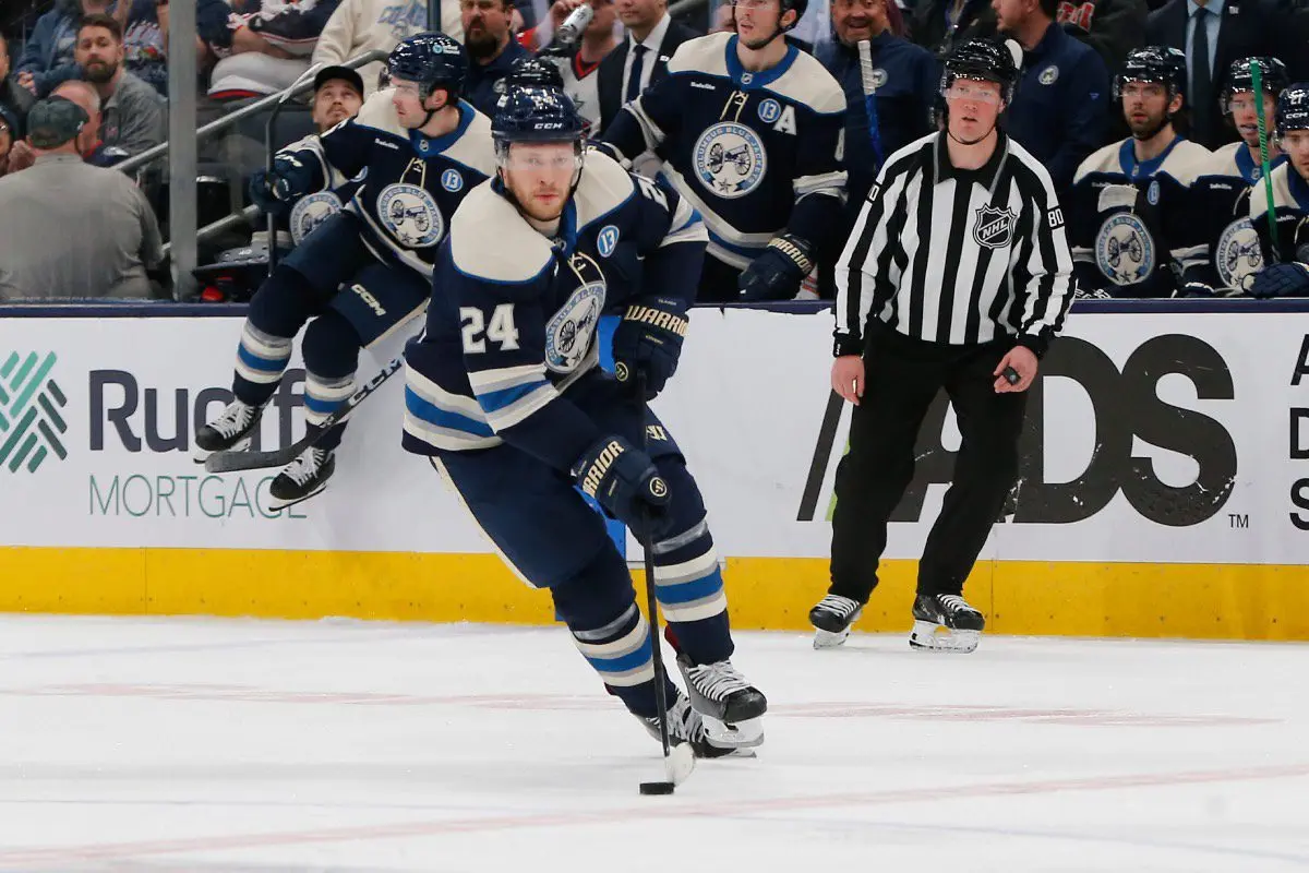 Blue Jackets’ Mathieu Olivier ejected from game against Canucks