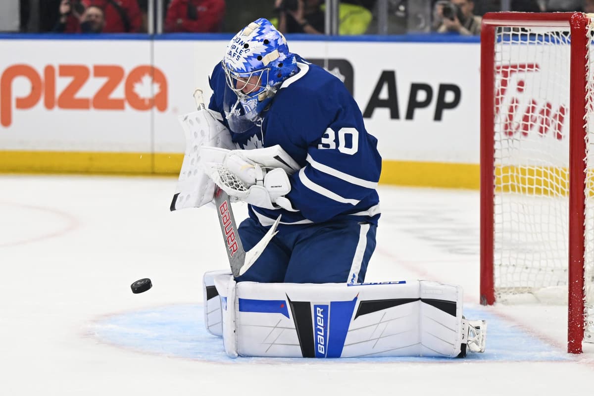 Leafs place Cayden Primeau on waivers