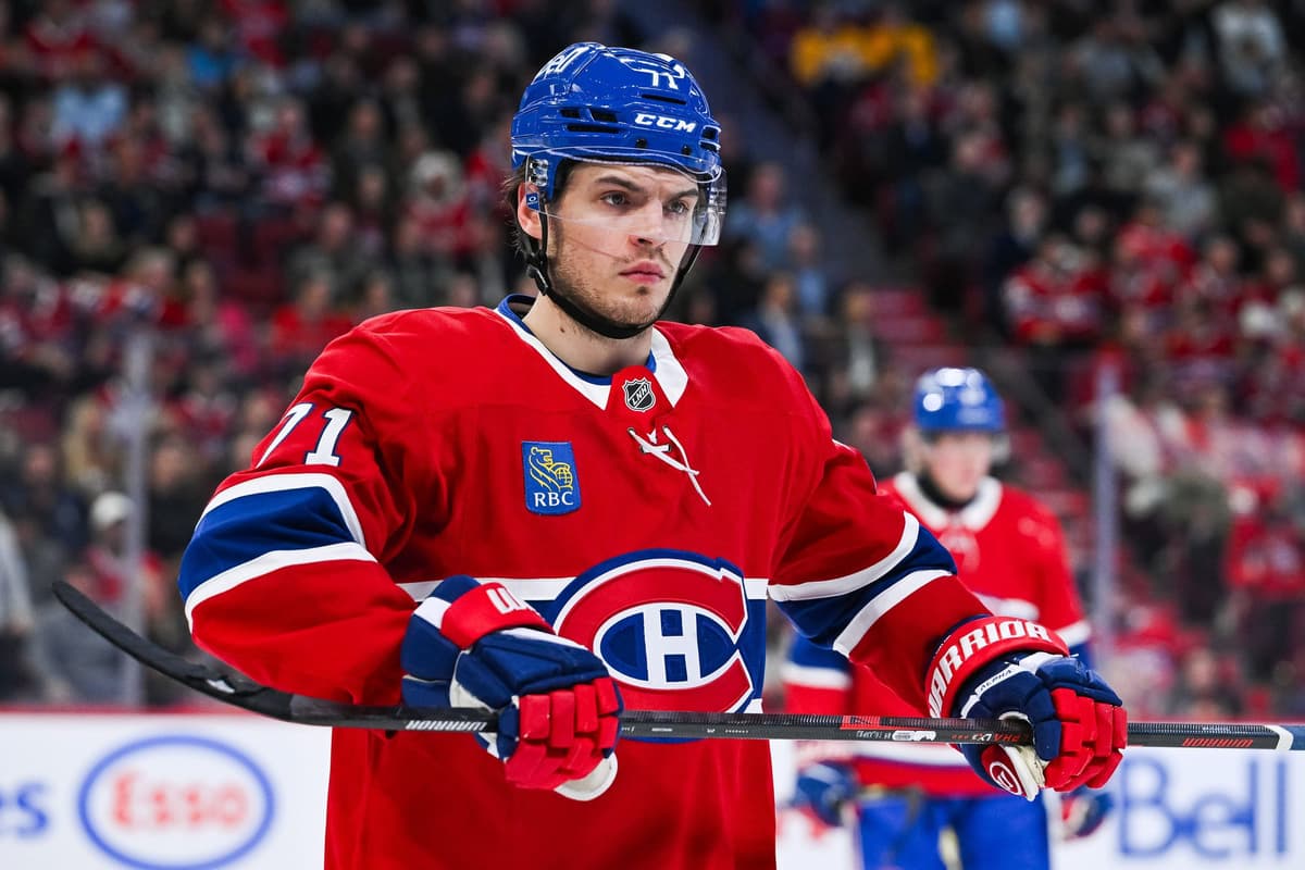 Canadiens’ Jake Evans did not return to game vs. Capitals