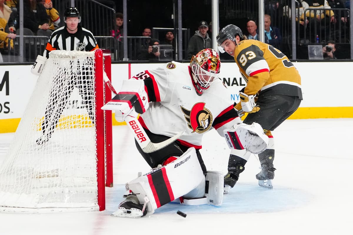 What is Linus Ullmark’s process in the shootout?