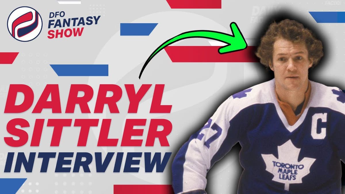 DFO Fantasy Show – Darryl Sittler on His 10-Point Game and 50 Years of ...