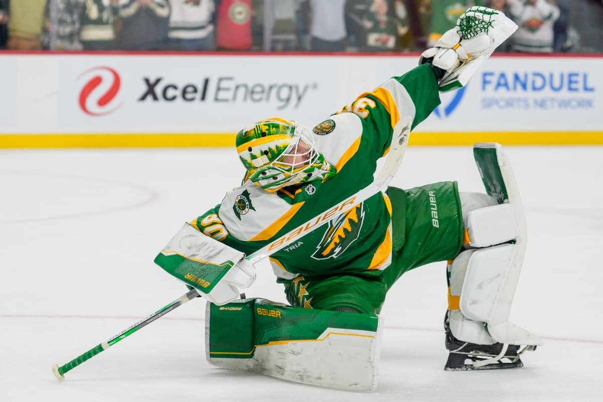 Wild’s Wallstedt becomes first rookie goalie in 87 years to post four ...