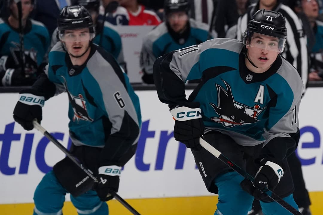 Sharks’ Sam Dickinson on Macklin Celebrini: ‘Might be the best player I ...