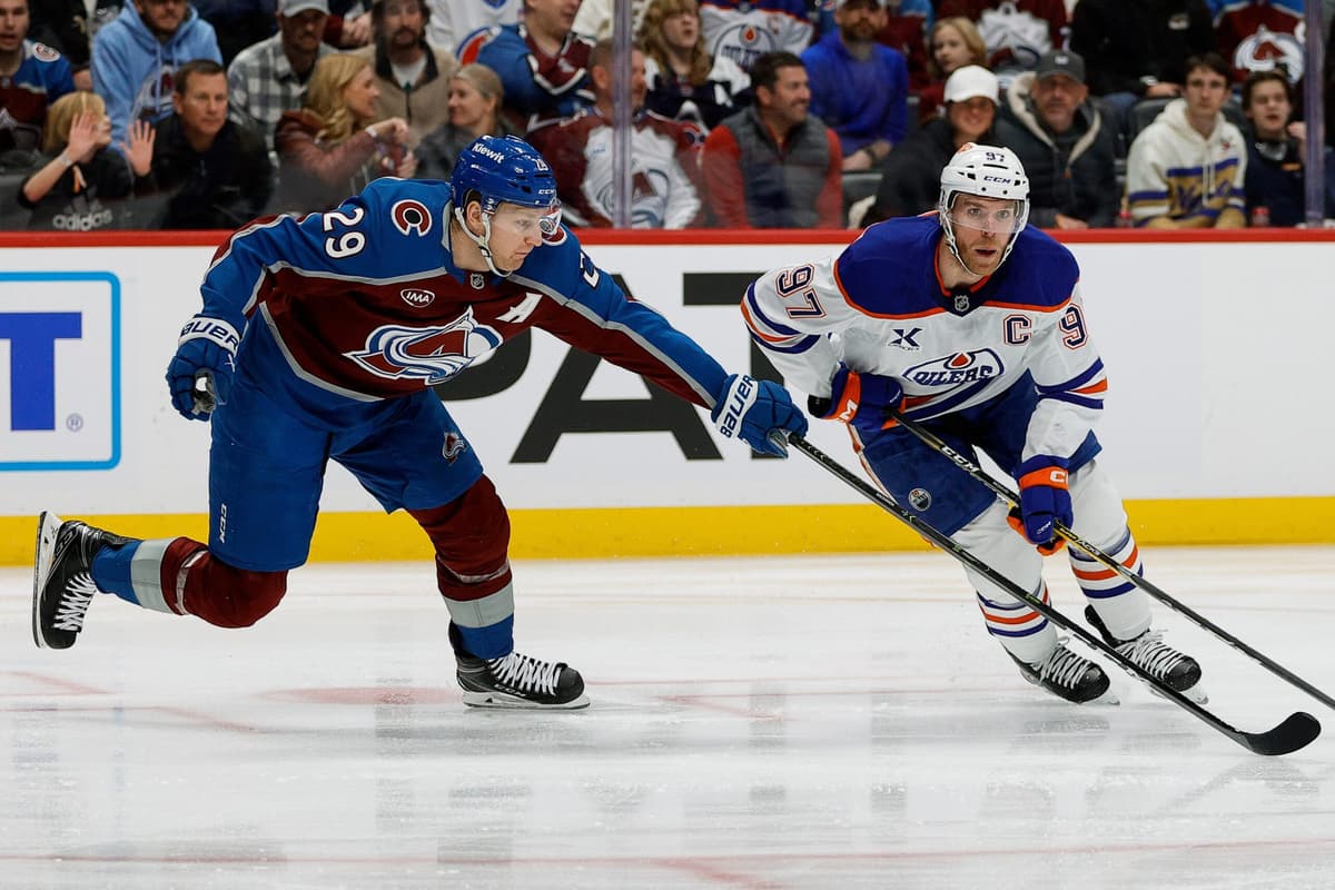 Can Connor McDavid Catch Nathan MacKinnon for Hart Trophy Victory ...