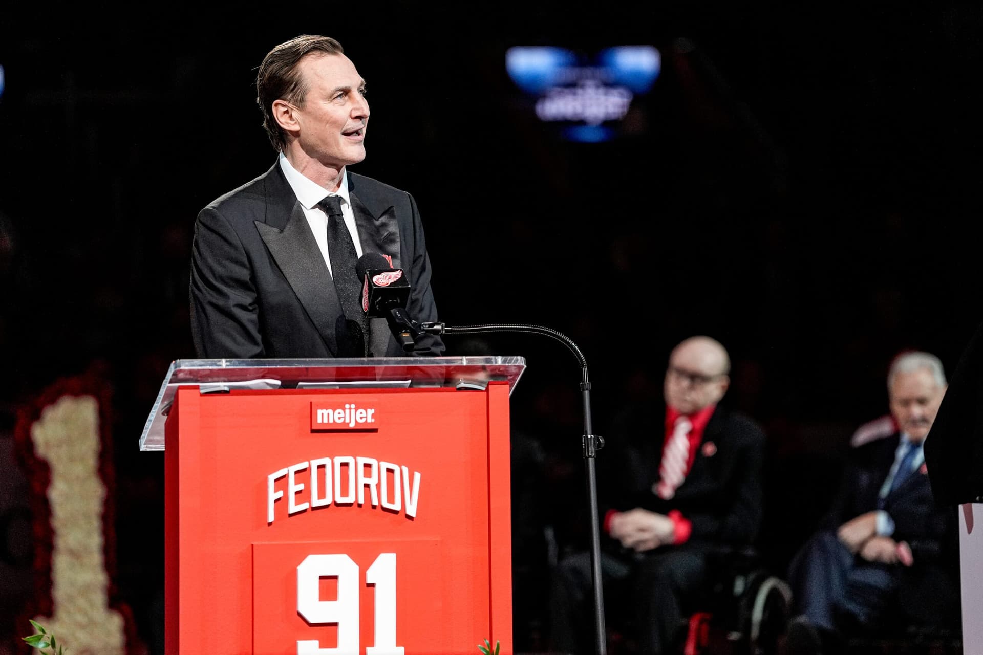 Red Wings retire Sergei Fedorov’s No. 91