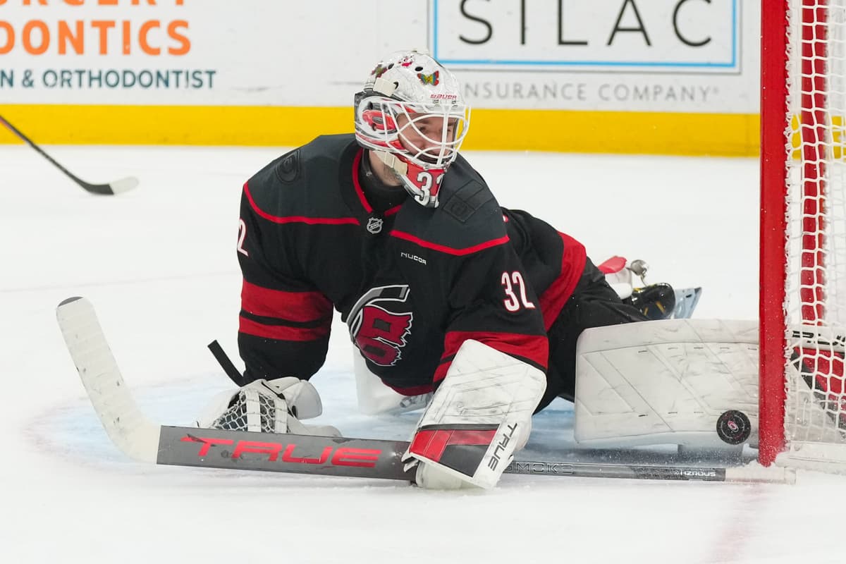 Hurricanes’ Brandon Bussi becomes fastest goalie to 20 wins in NHL history