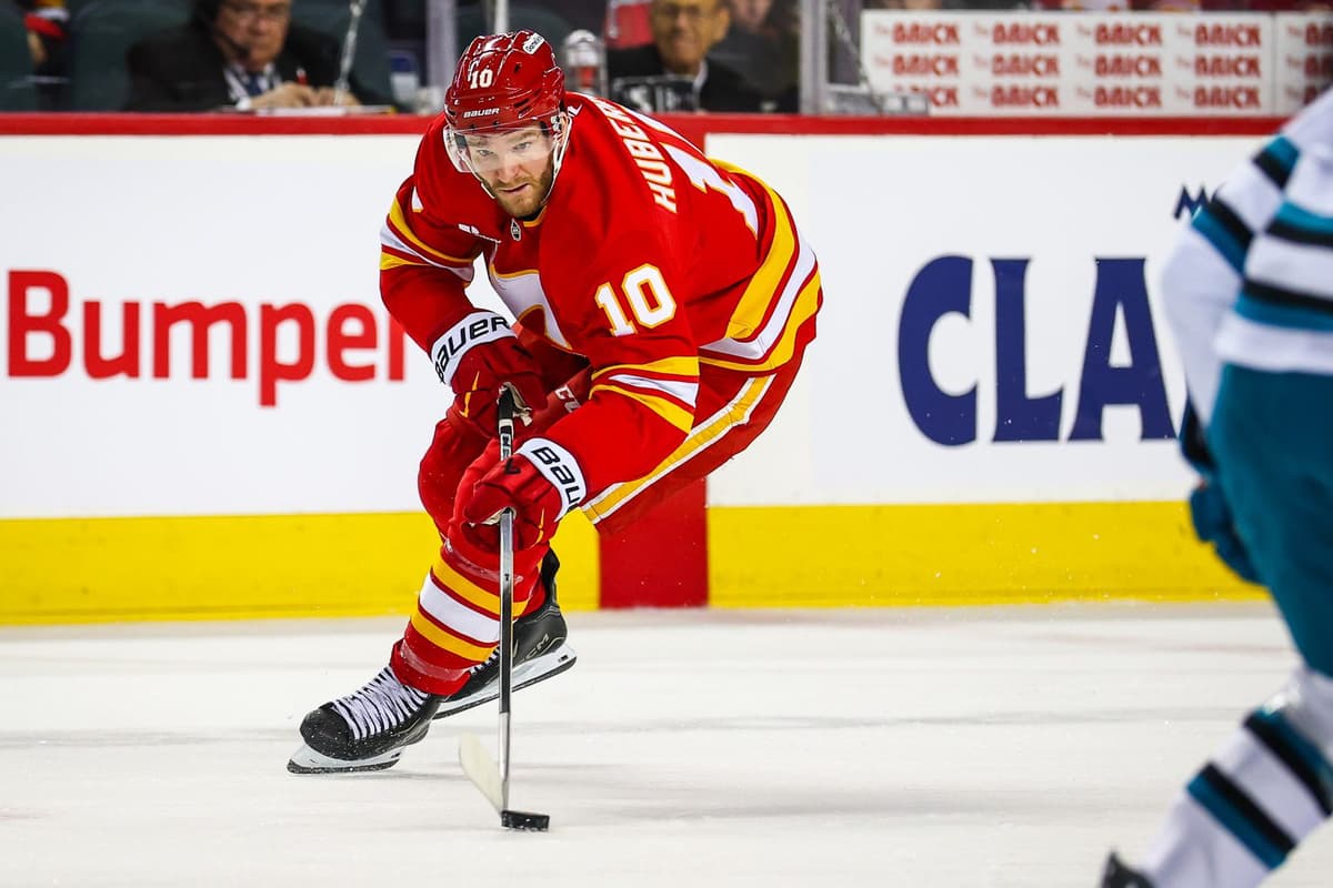 Flames’ Jonathan Huberdeau to undergo hip surgery, will miss rest of ...