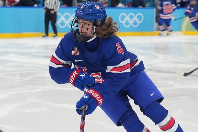 Usas Caroline Harvey Named Womens Olympic Hockey Mvp 7218