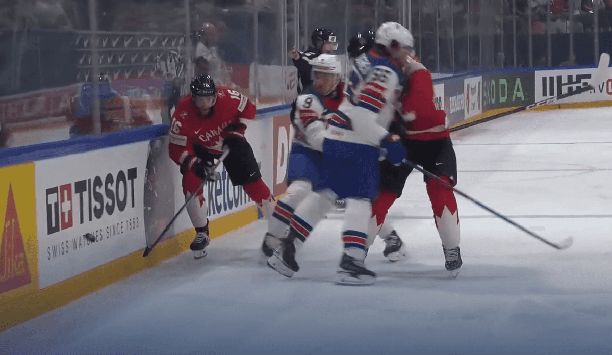 Ryan Lindgren Ejected for Head Hit in Heated USA-Canada Rivalry - BVM ...